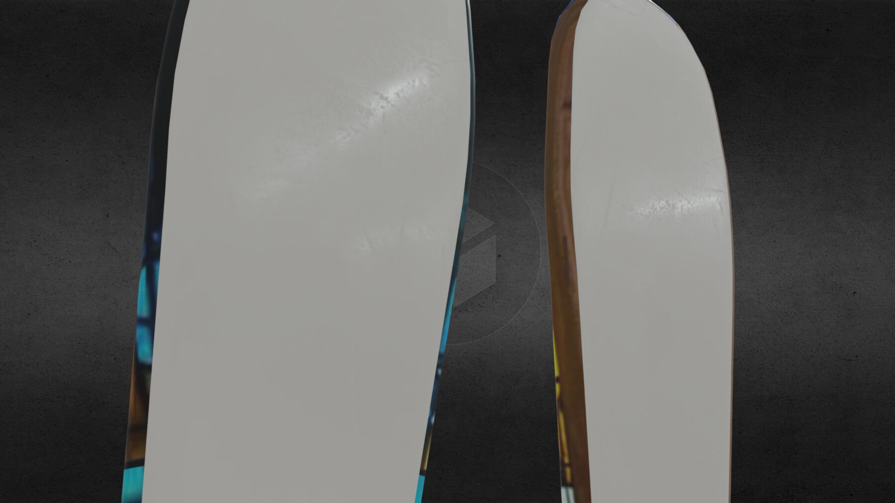 ArtStation - Mermaid Surfboard Low Poly UW Unwrapped | Game Assets