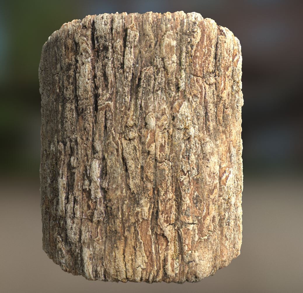 ArtStation - 10 Tree Bark Material (.sbsar file + 4k PBR Textures ...