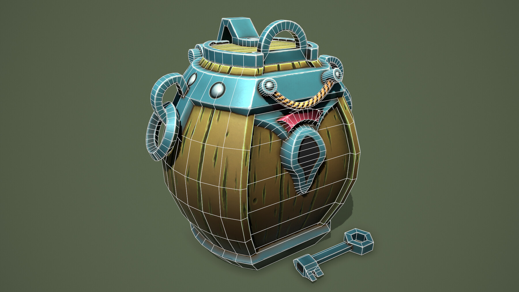 ArtStation - Barrel Chest | Game Assets