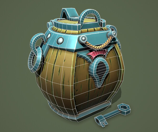 ArtStation - Barrel Chest | Game Assets