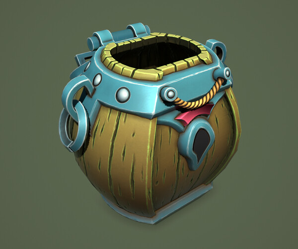 ArtStation - Barrel Chest | Game Assets