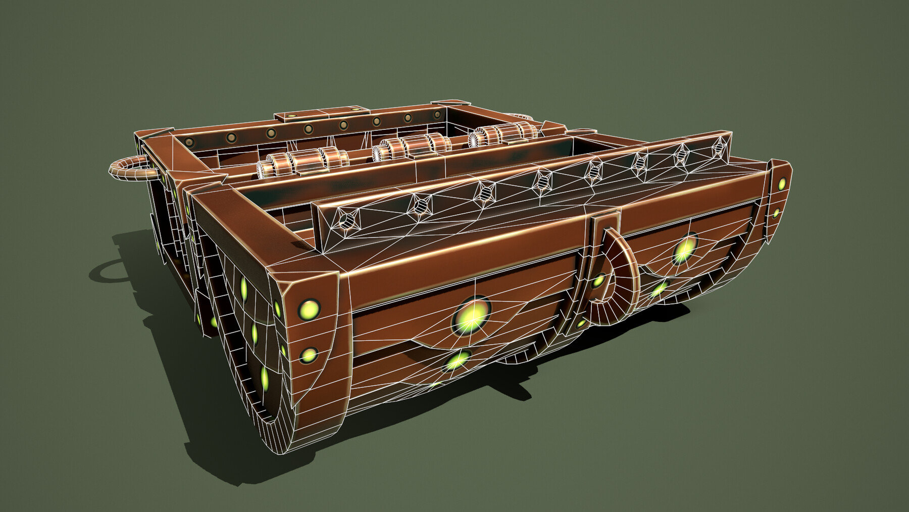 ArtStation - Bronze chest | Game Assets