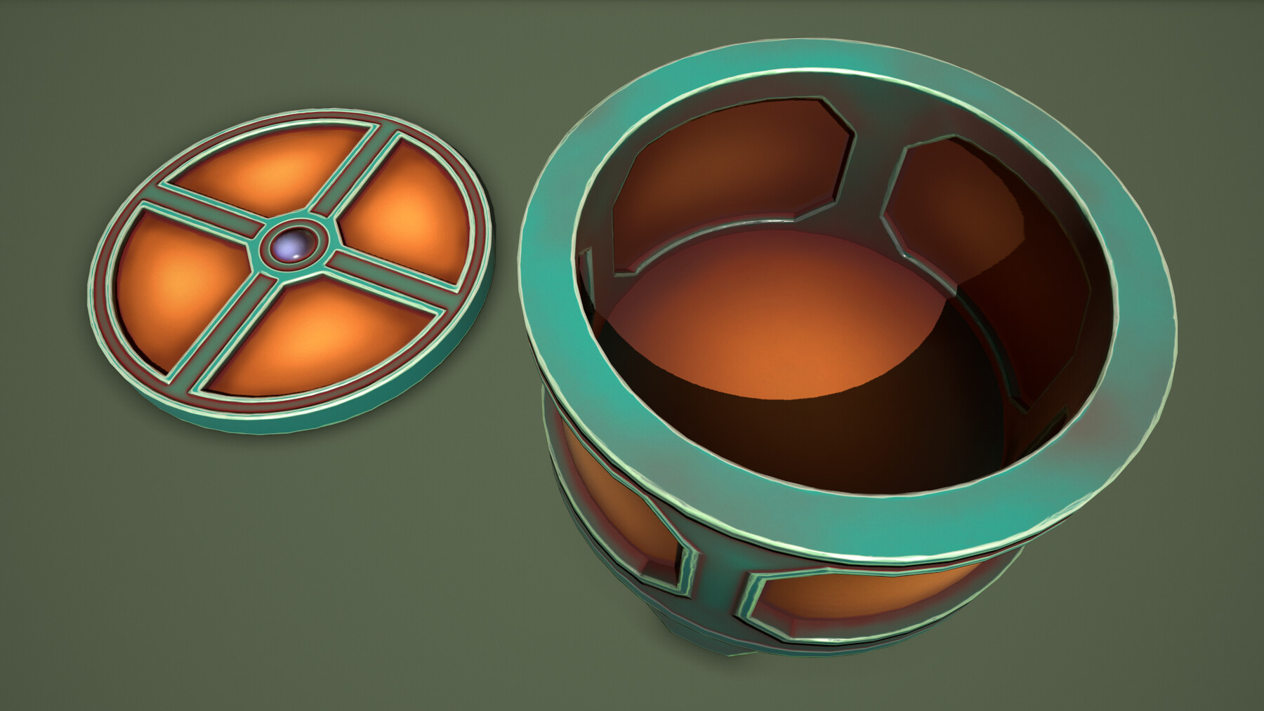 ArtStation - Cylinder lootbox | Game Assets
