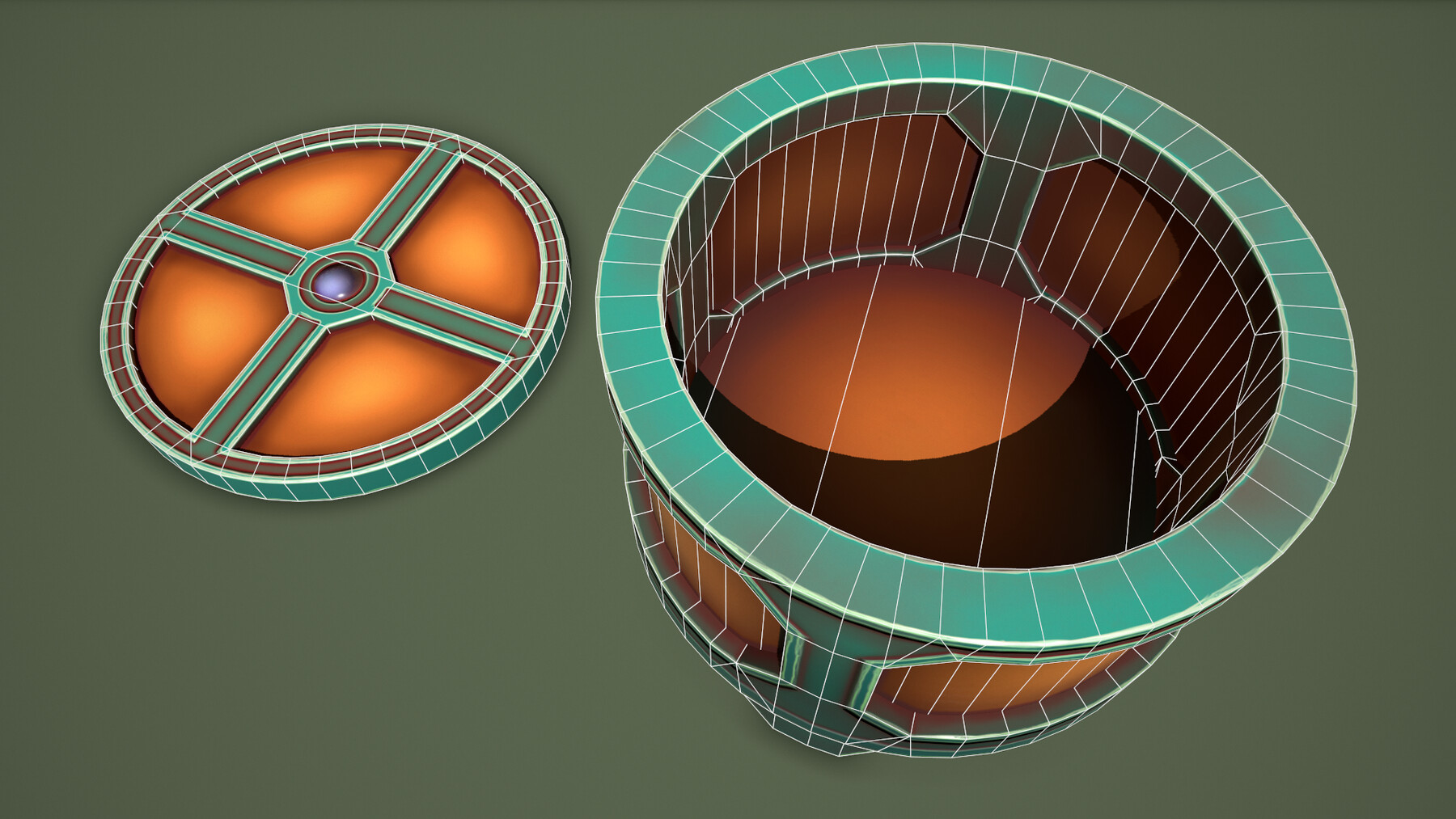 ArtStation - Cylinder lootbox | Game Assets