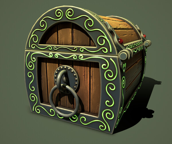 ArtStation - Magic chest 2 | Game Assets