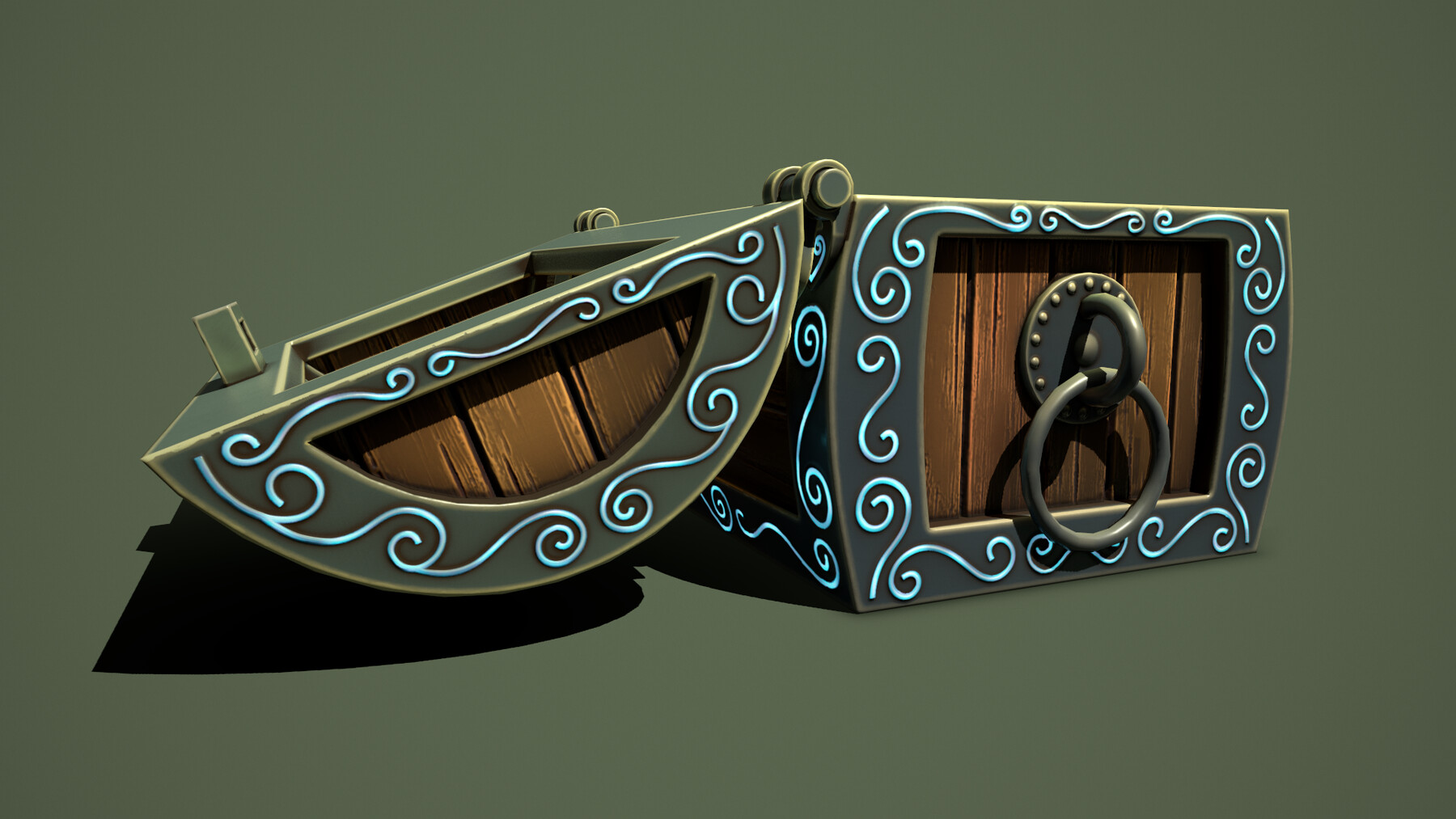 ArtStation - Magic chest 2 | Game Assets