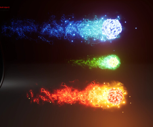 ArtStation - unreal engine 5 fire ball projectile effect | Game Assets