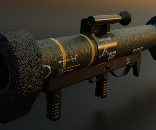 ArtStation - Rocket launcher | Game Assets