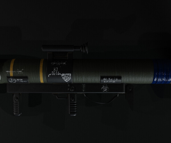 ArtStation - Rocket launcher | Game Assets