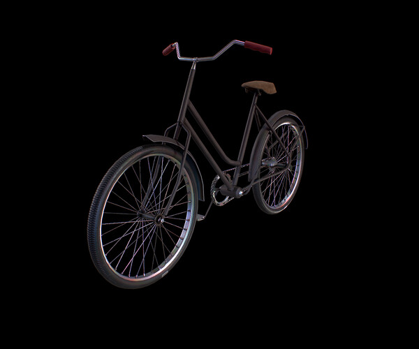 ArtStation - Bicycle | Game Assets