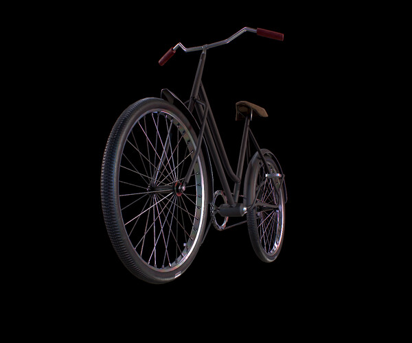 ArtStation - Bicycle | Game Assets