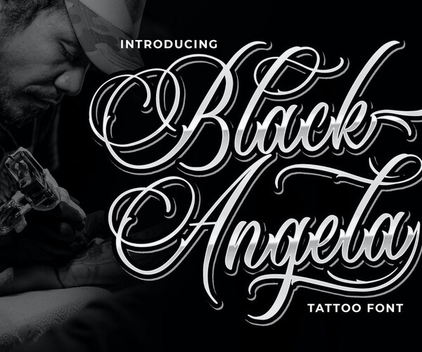 ArtStation - 20 Premium Tattoo Fonts Bundle 5 | T-Shirt Print | Logo ...