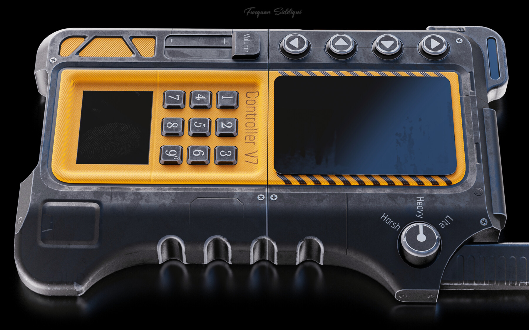 ArtStation - Sci-Fi Controller V7 | Game Assets