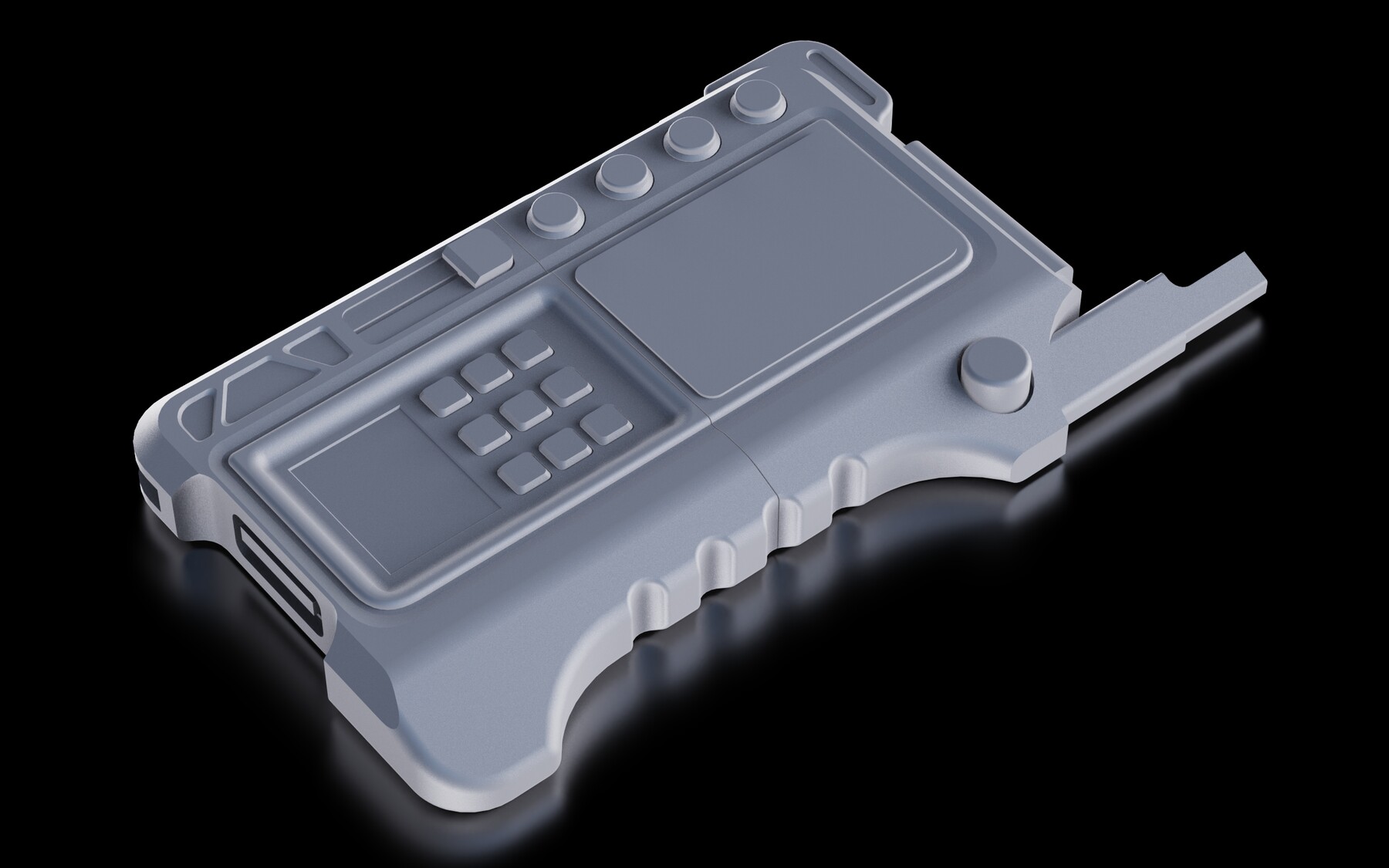 ArtStation - Sci-Fi Controller V7 | Game Assets