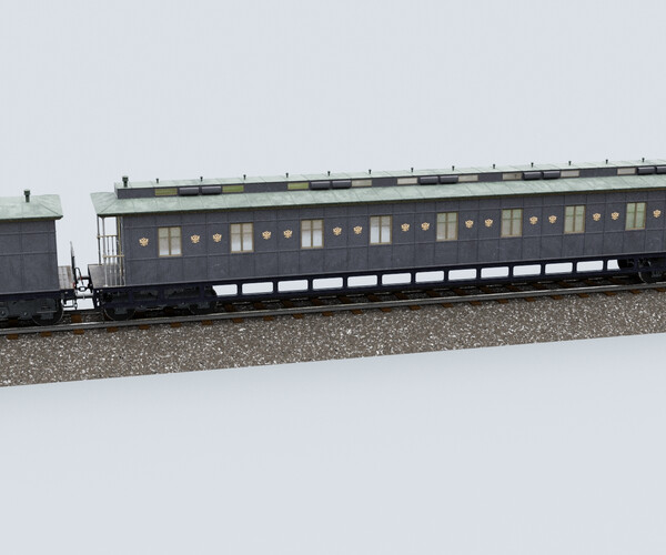 ArtStation - Steam locomotive type 030 series Gv | Resources