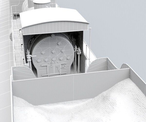 ArtStation - Steam locomotive type 030 series Gv | Resources