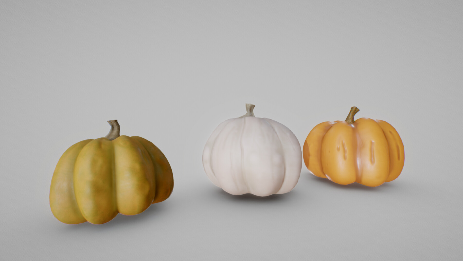 ArtStation - Pumpkin Variety Pack and Jackolantern Bundle | Game Assets