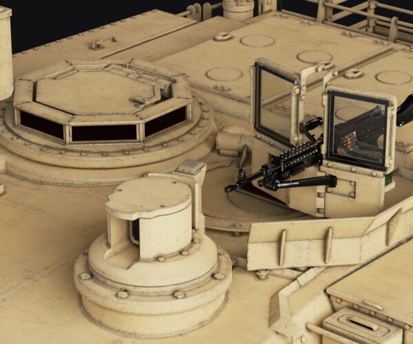 ArtStation - M1A2 Abrams SEPv2 | Resources