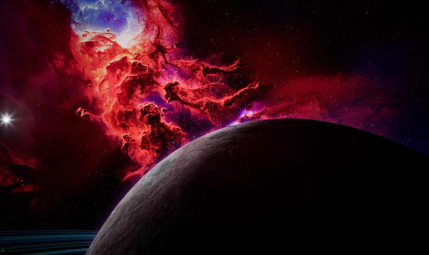 Artstation Animated Nebula Skyboxes Volume 2 Unreal Engine Project