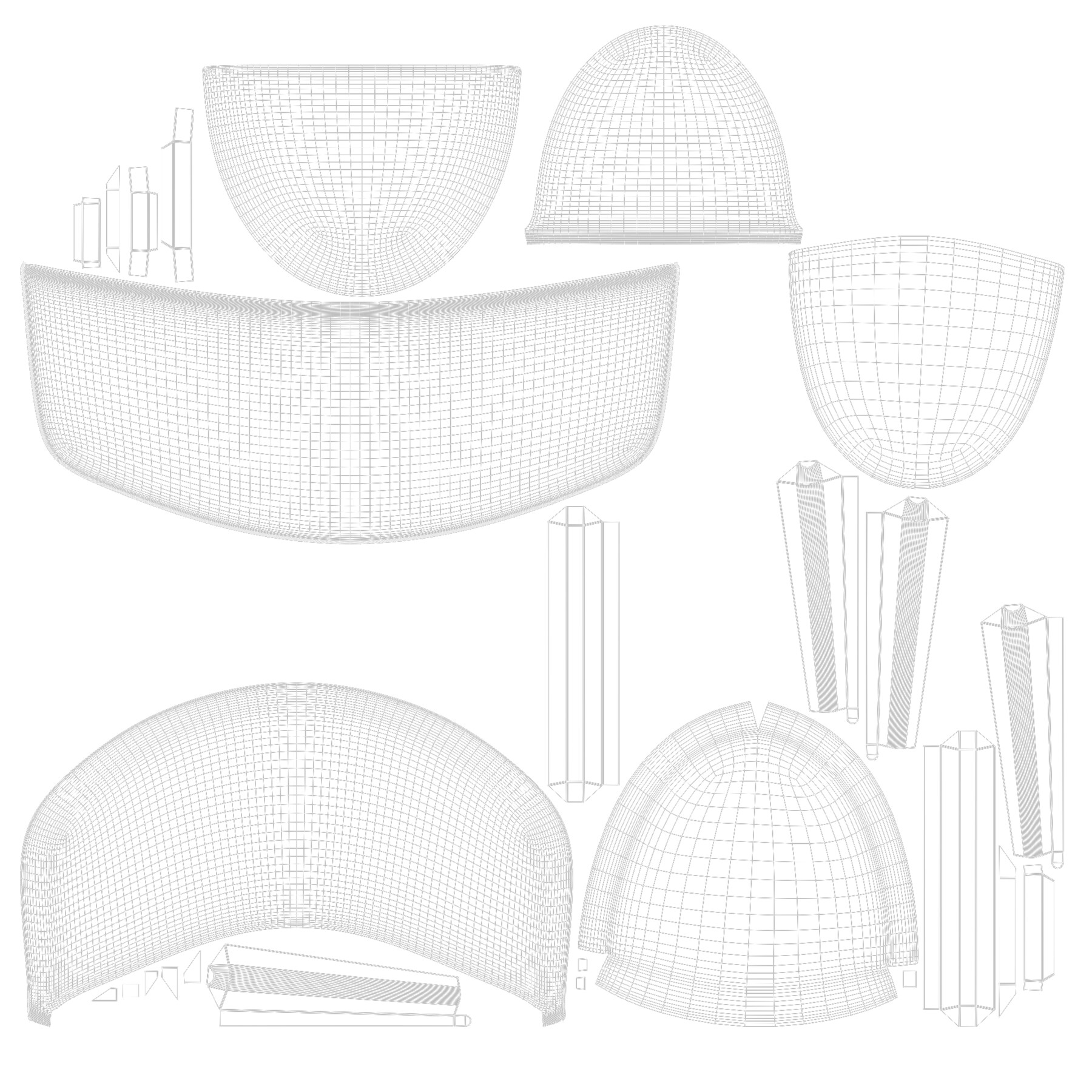 ArtStation - Sofa Chair Smooth With Texture | Resources