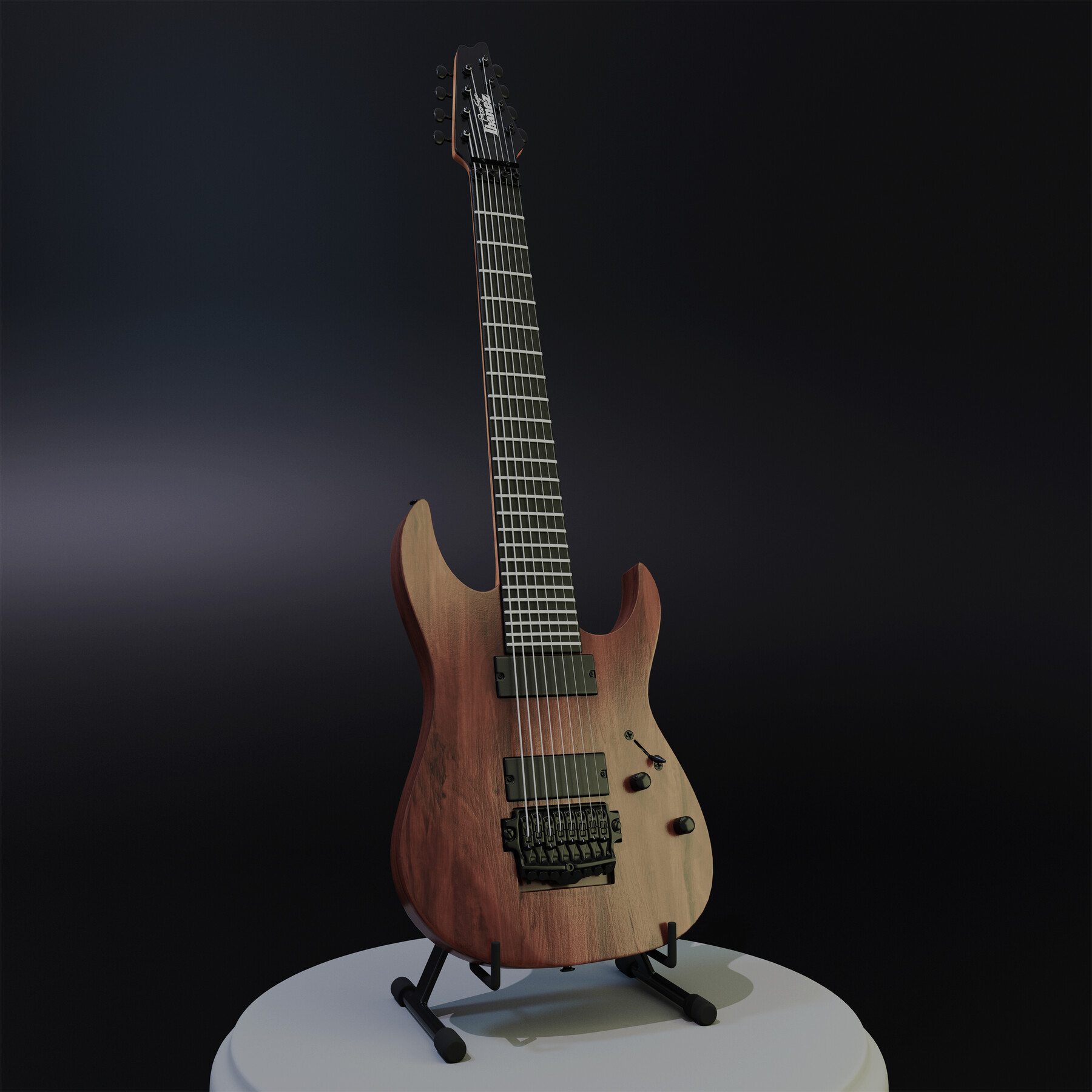 ArtStation - Ibanez 8 String Electric Guitar | Resources