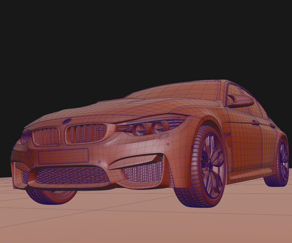 ArtStation - BMW M3 Sub D Model | Resources