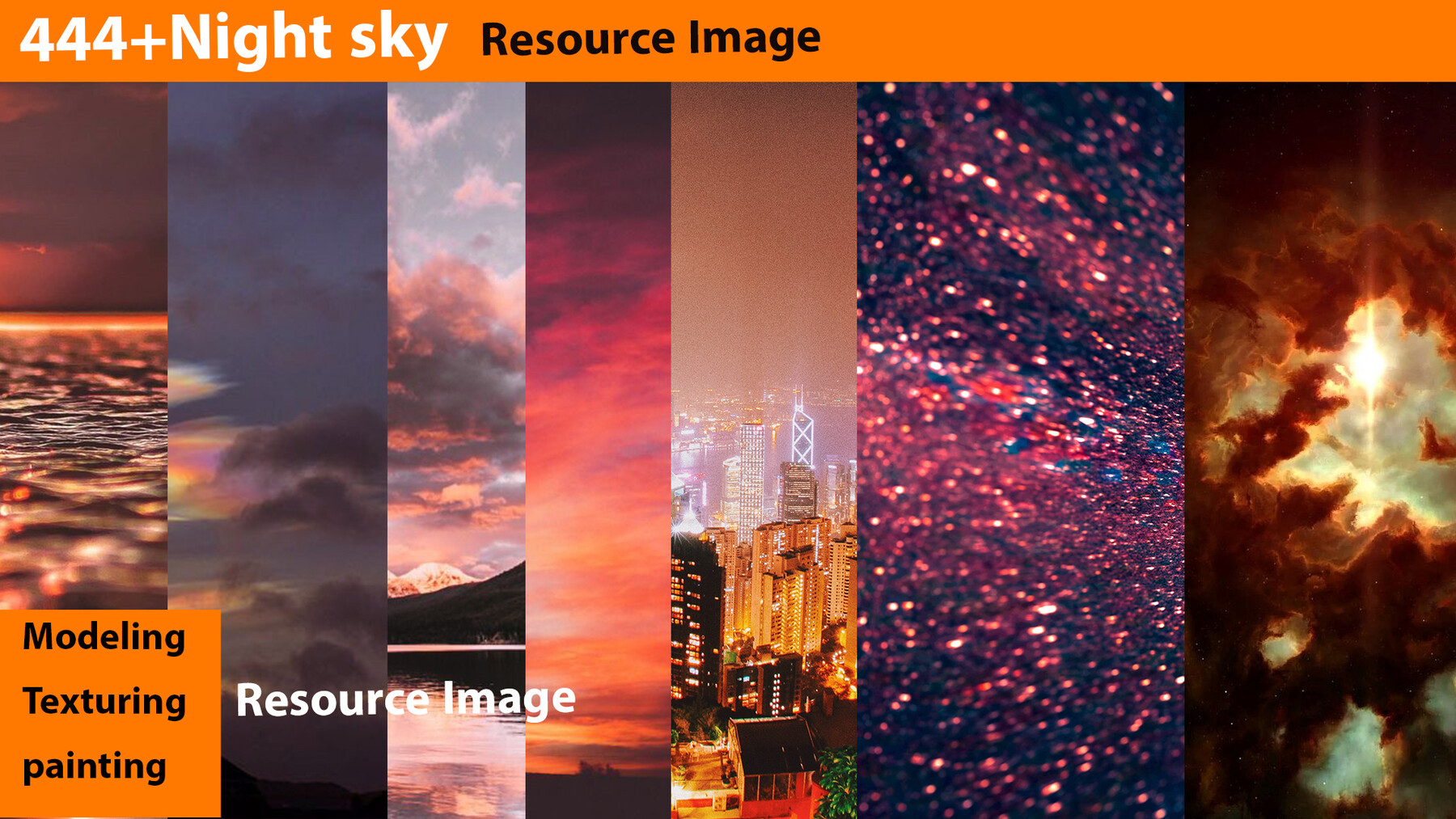 ArtStation - 444+Night sky Resource Image | Resources