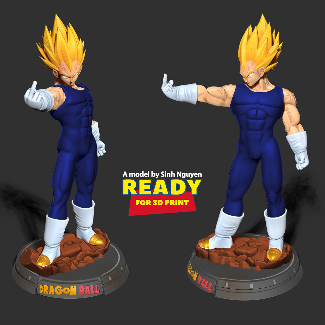 ArtStation - Angry Vegeta | Resources