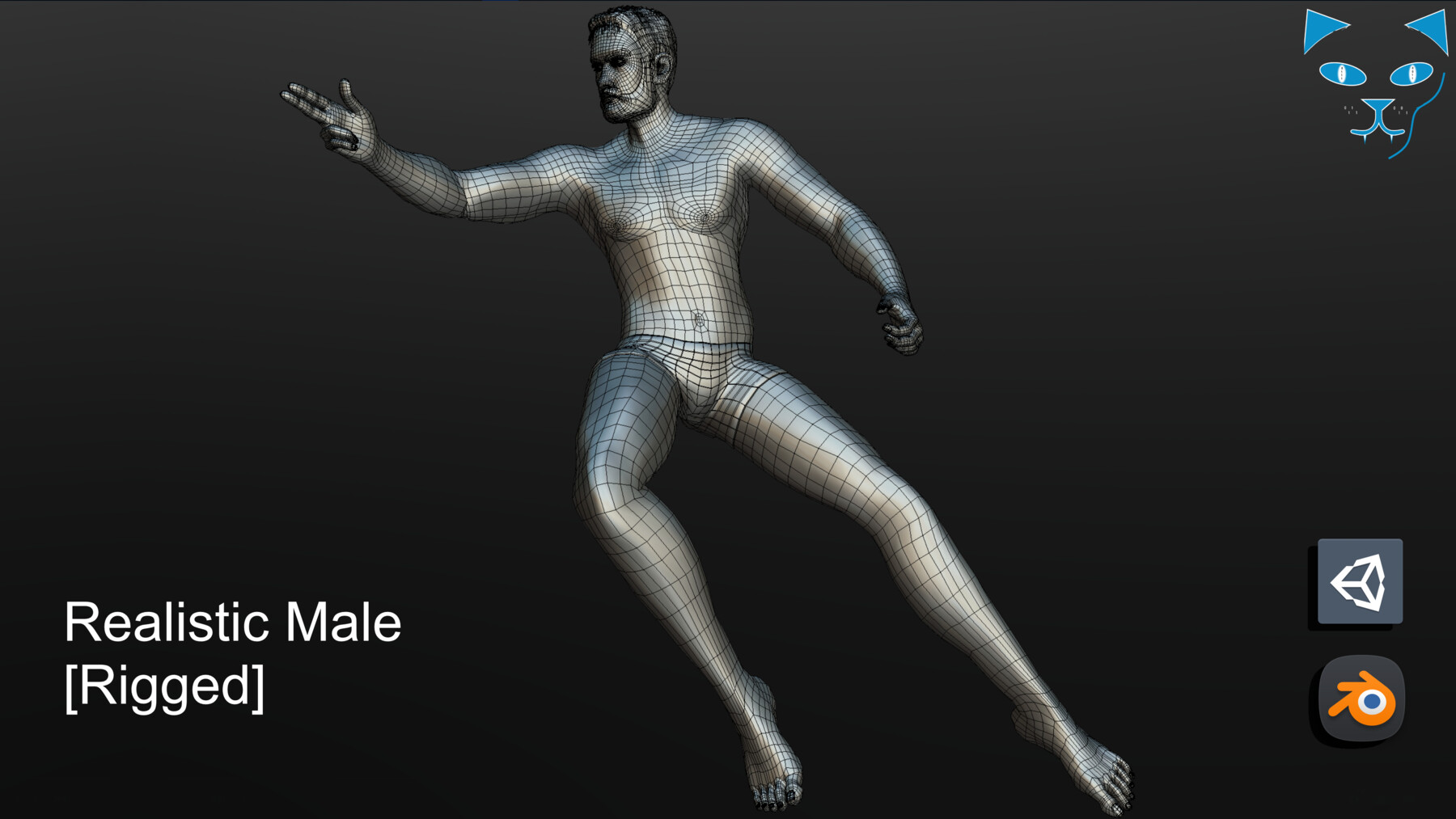 ArtStation - Realistic Male [Rigged] | Game Assets