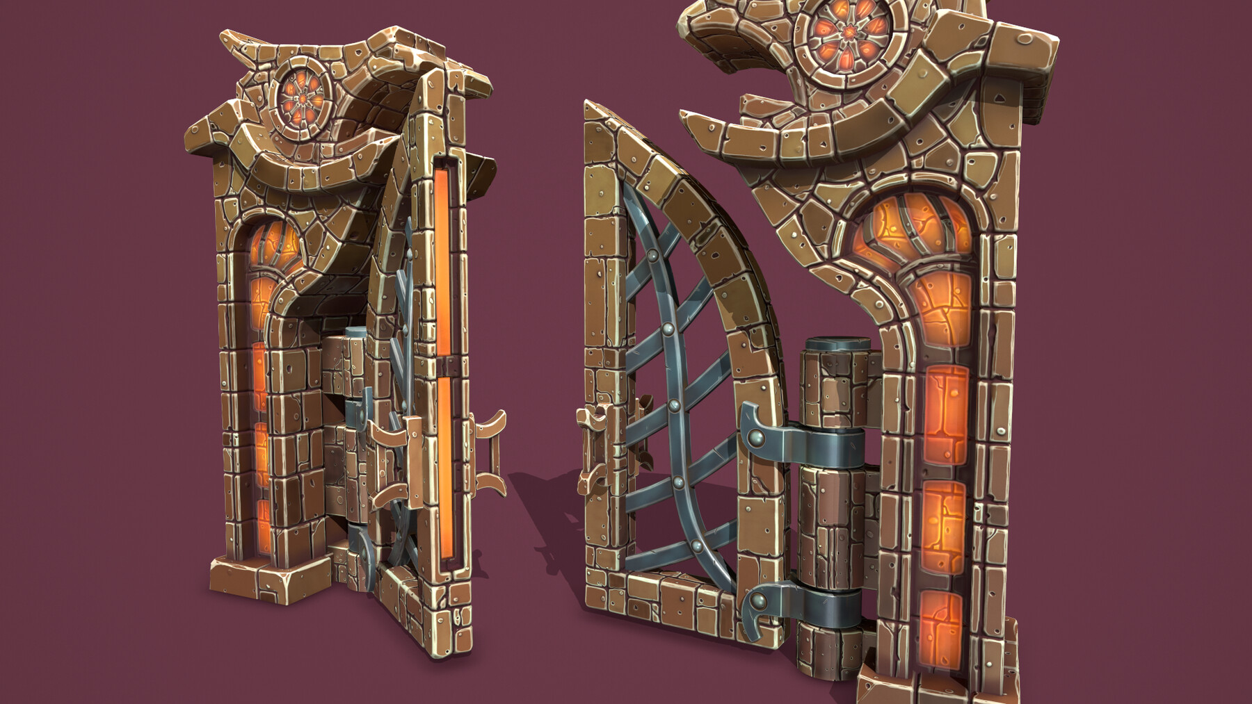 ArtStation - Fantasy entrance | Game Assets