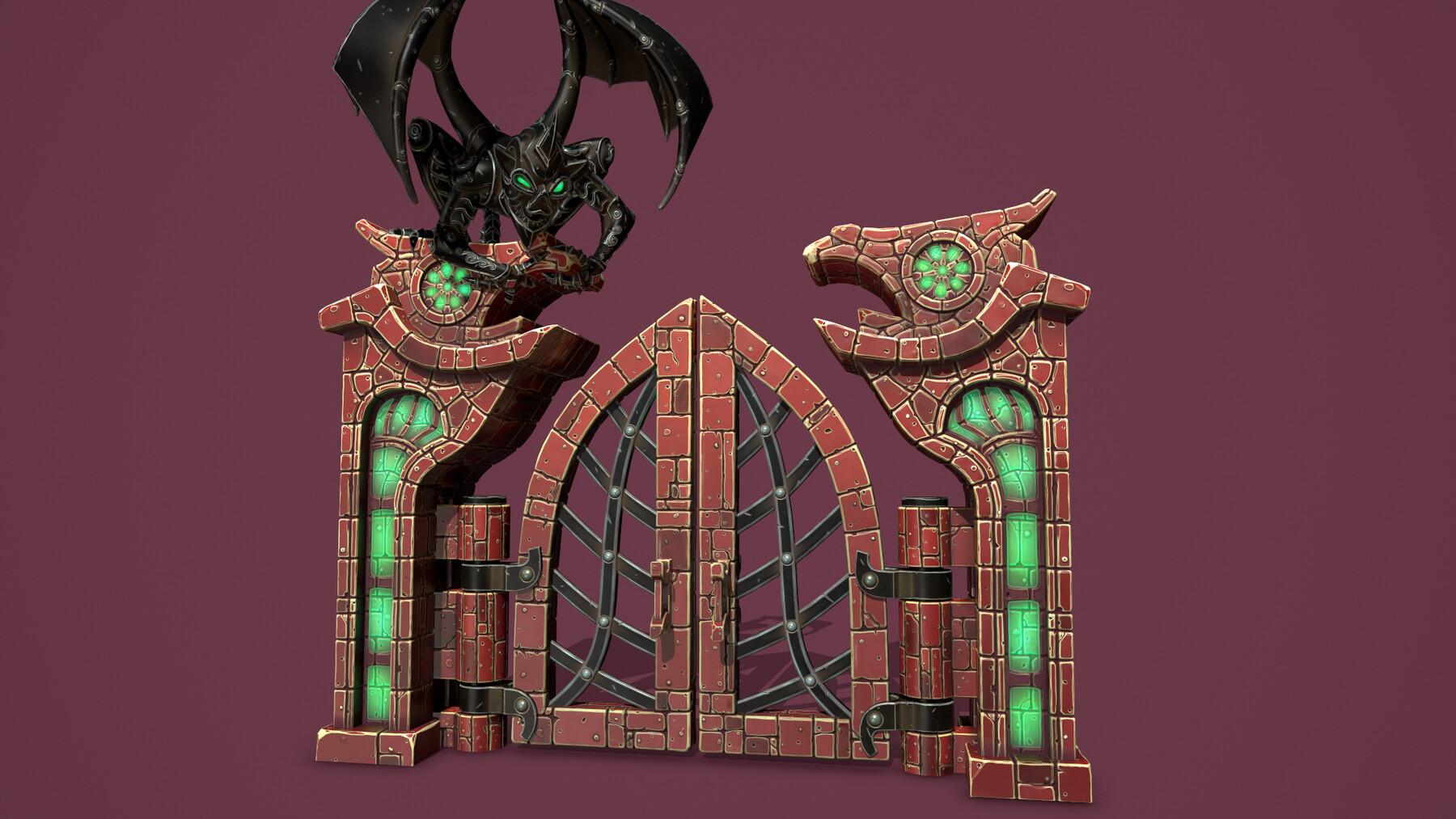 ArtStation - Fantasy entrance | Game Assets