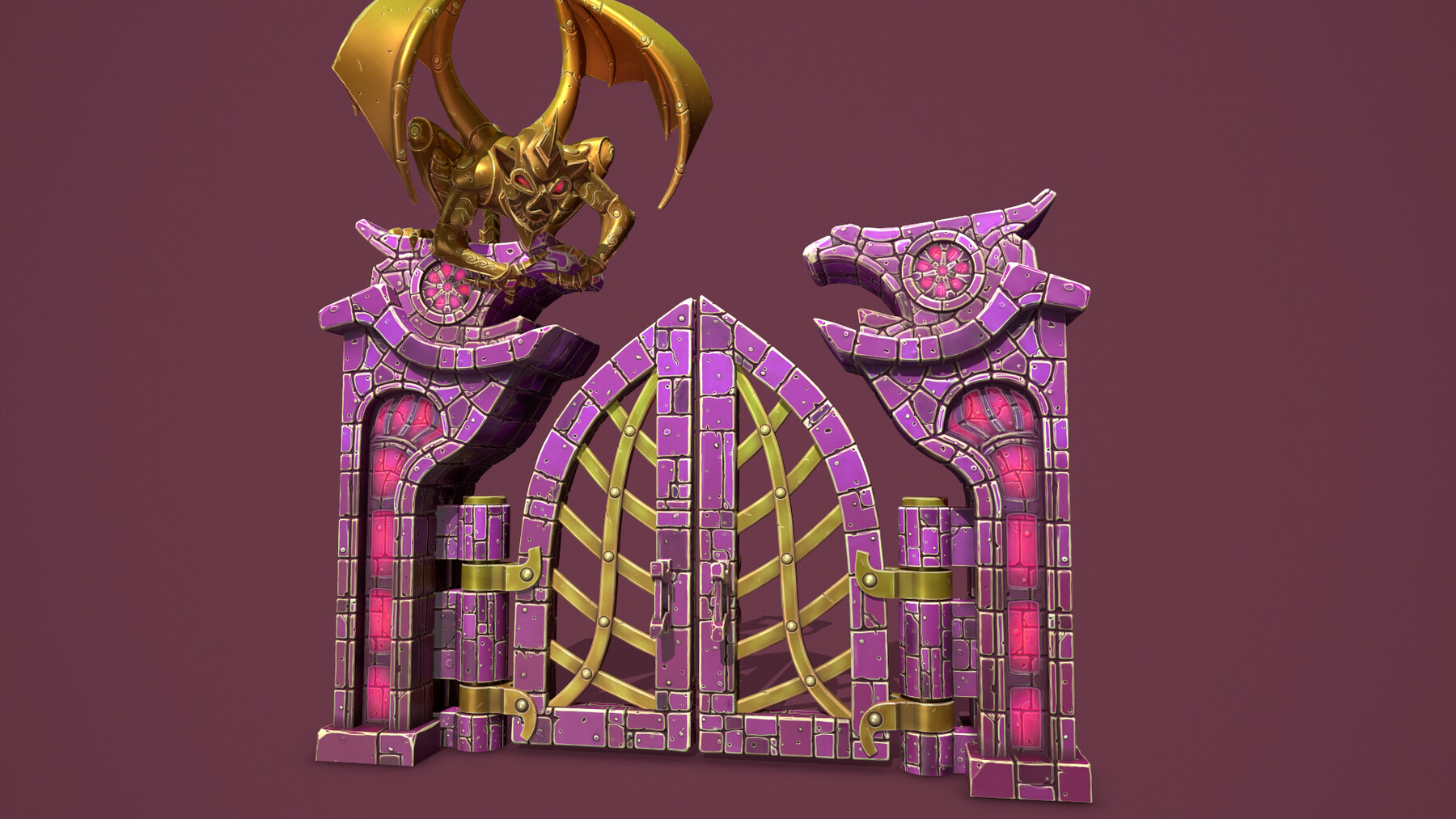 ArtStation - Fantasy entrance | Game Assets