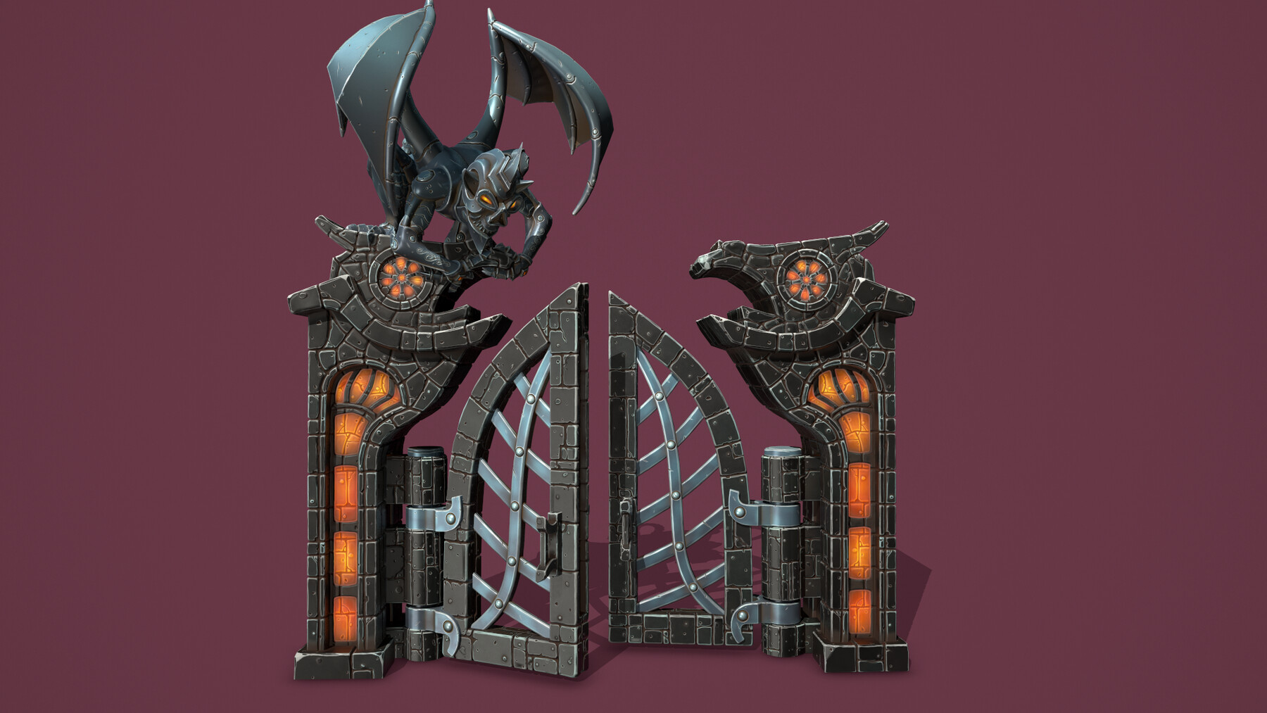 ArtStation - Fantasy entrance | Game Assets