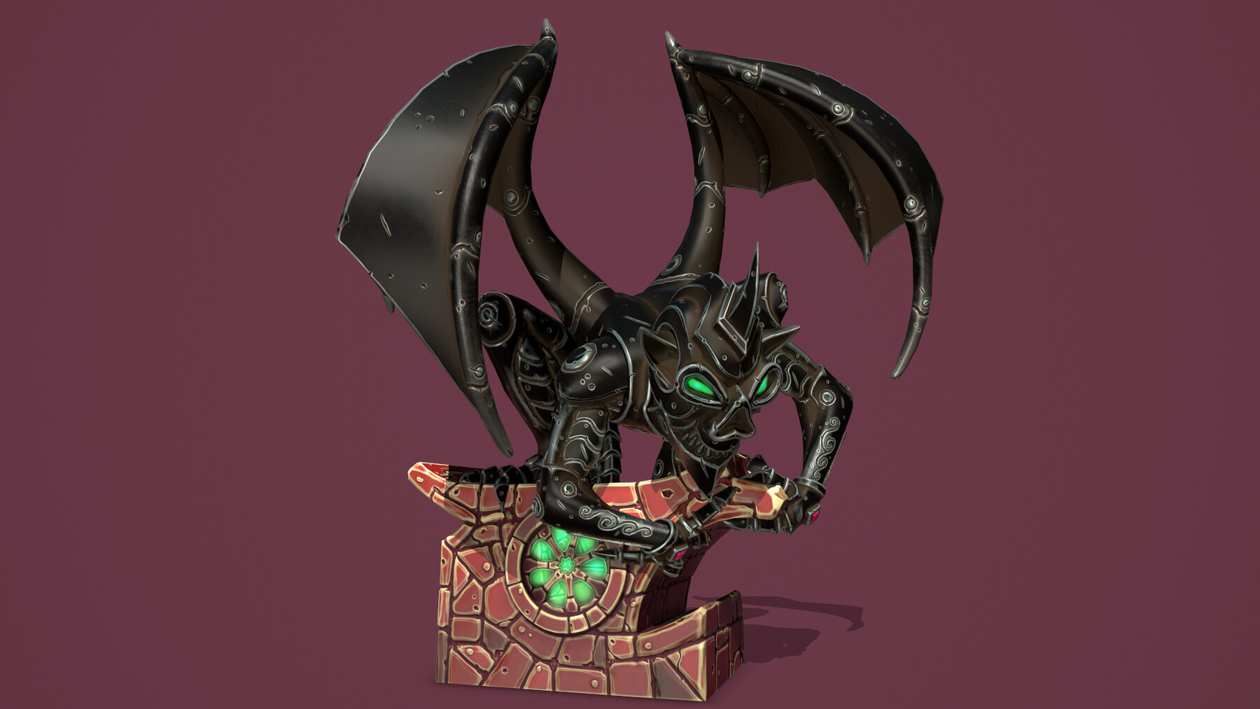 ArtStation - Statue Gargoyle 2 | Game Assets