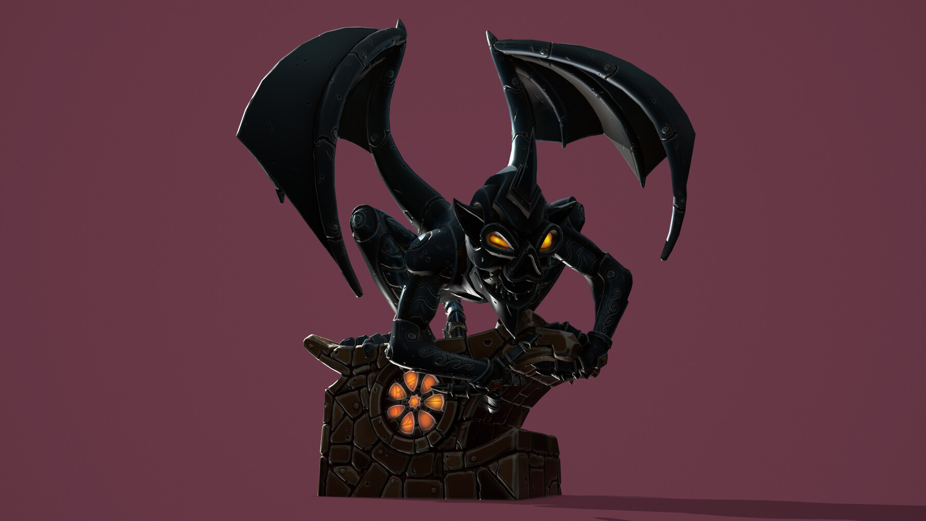 ArtStation - Statue Gargoyle 2 | Game Assets