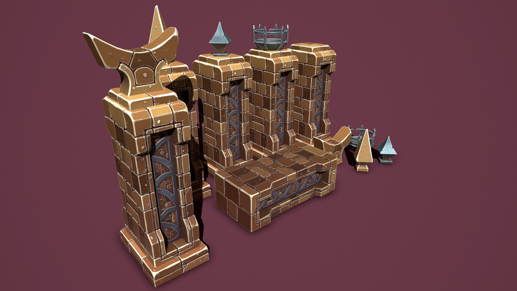 ArtStation - Fantasy obelisk 1 | Game Assets