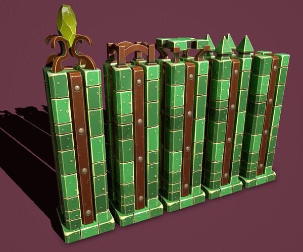 ArtStation - Fantasy obelisk 2 | Game Assets