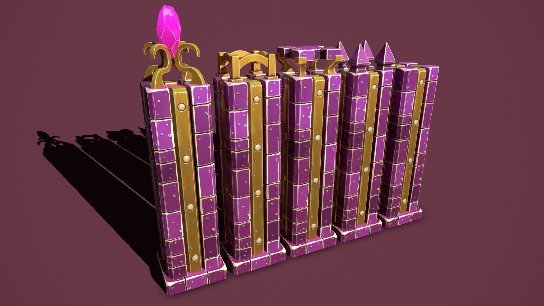 ArtStation - Fantasy obelisk 2 | Game Assets