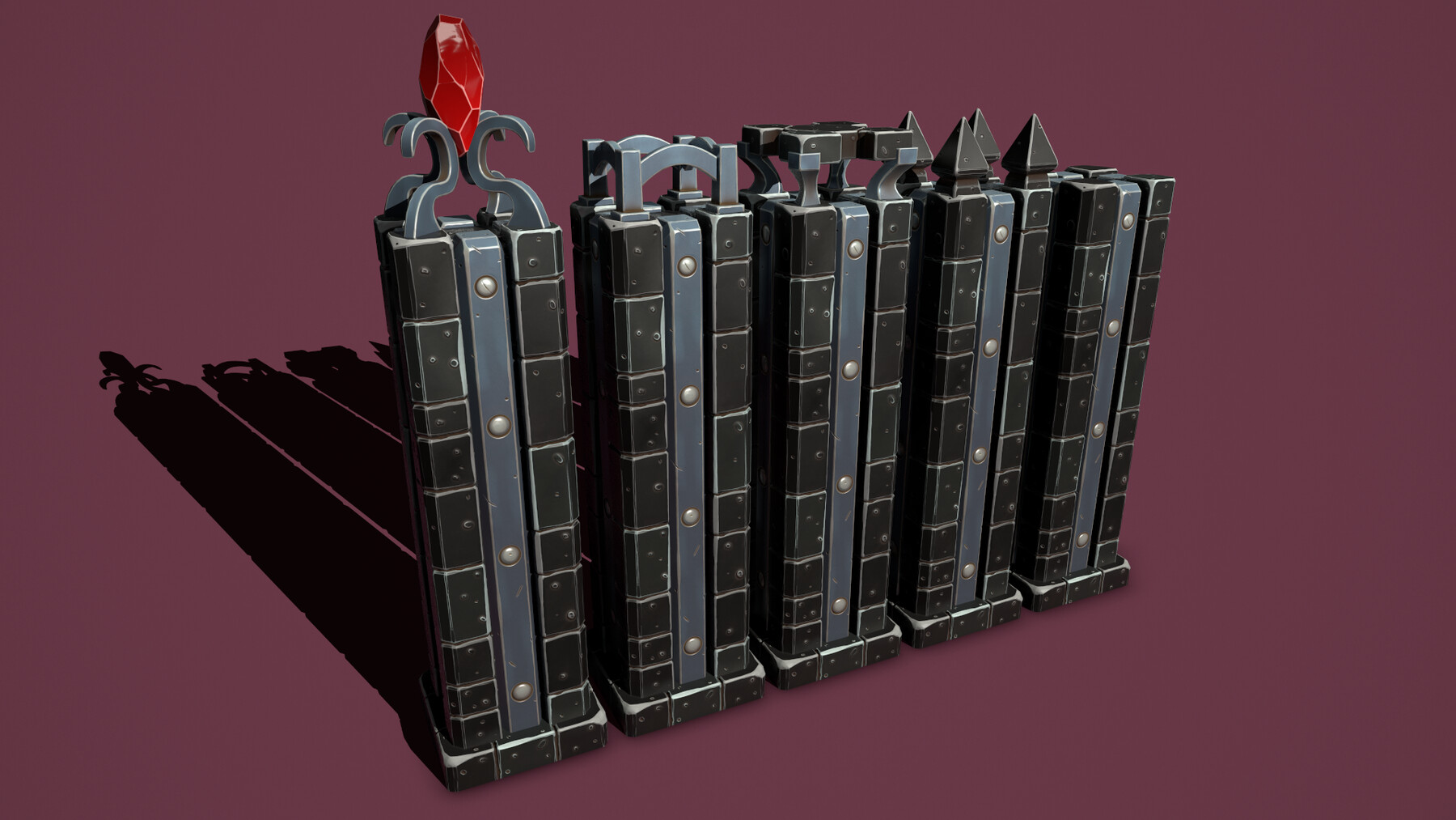 ArtStation - Fantasy obelisk 2 | Game Assets