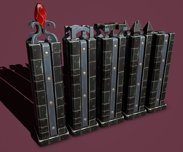 ArtStation - Fantasy obelisk 2 | Game Assets