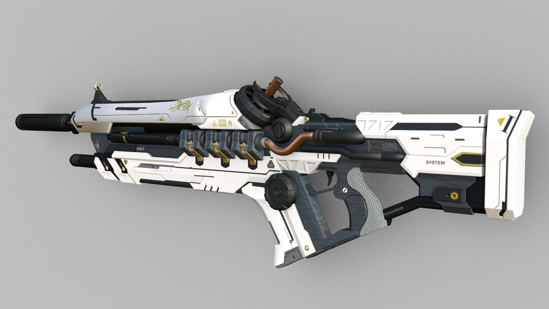 ArtStation - Dark Matter Surge Rifle | Game Assets
