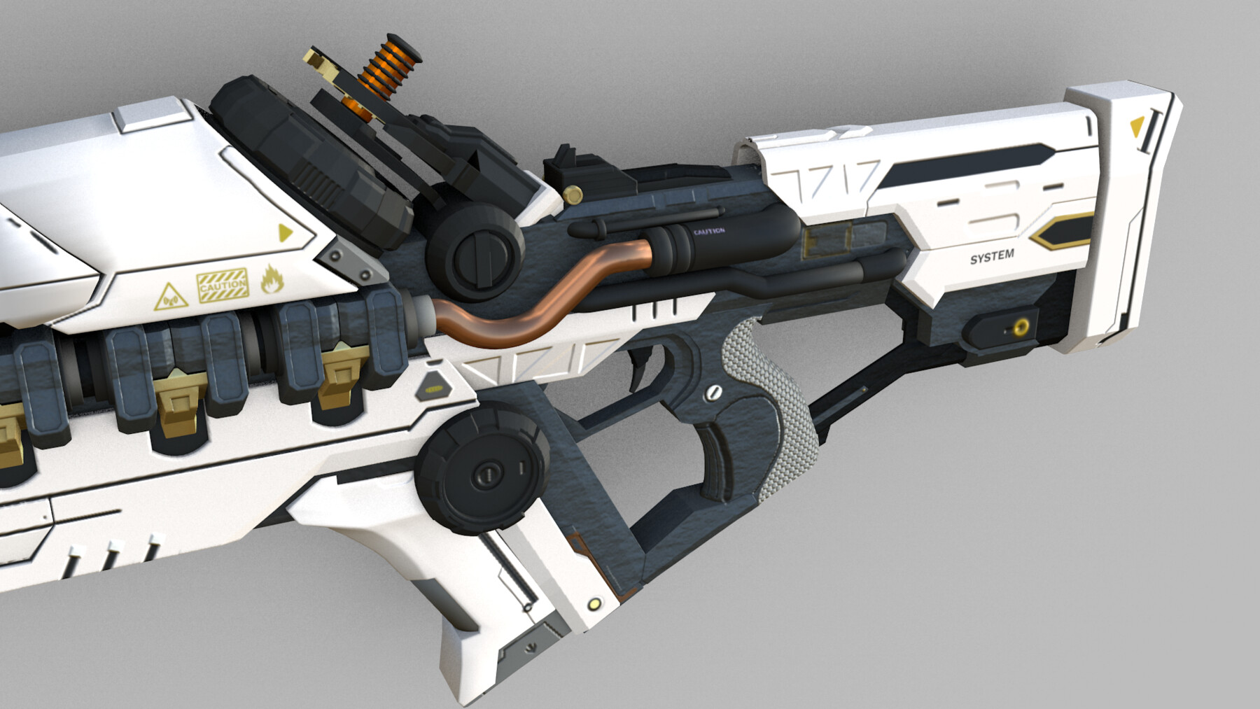 ArtStation - Dark Matter Surge Rifle | Game Assets