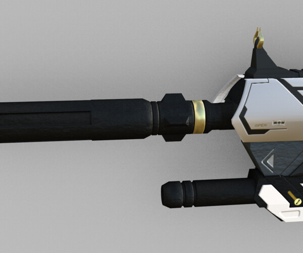 ArtStation - Dark Matter Surge Rifle | Game Assets