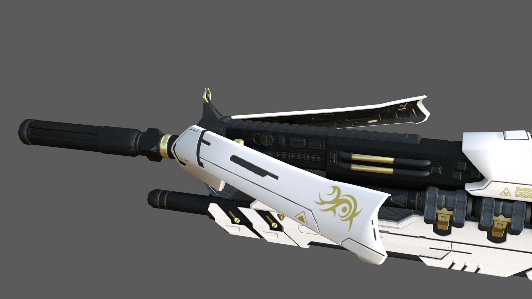 ArtStation - Dark Matter Surge Rifle | Game Assets