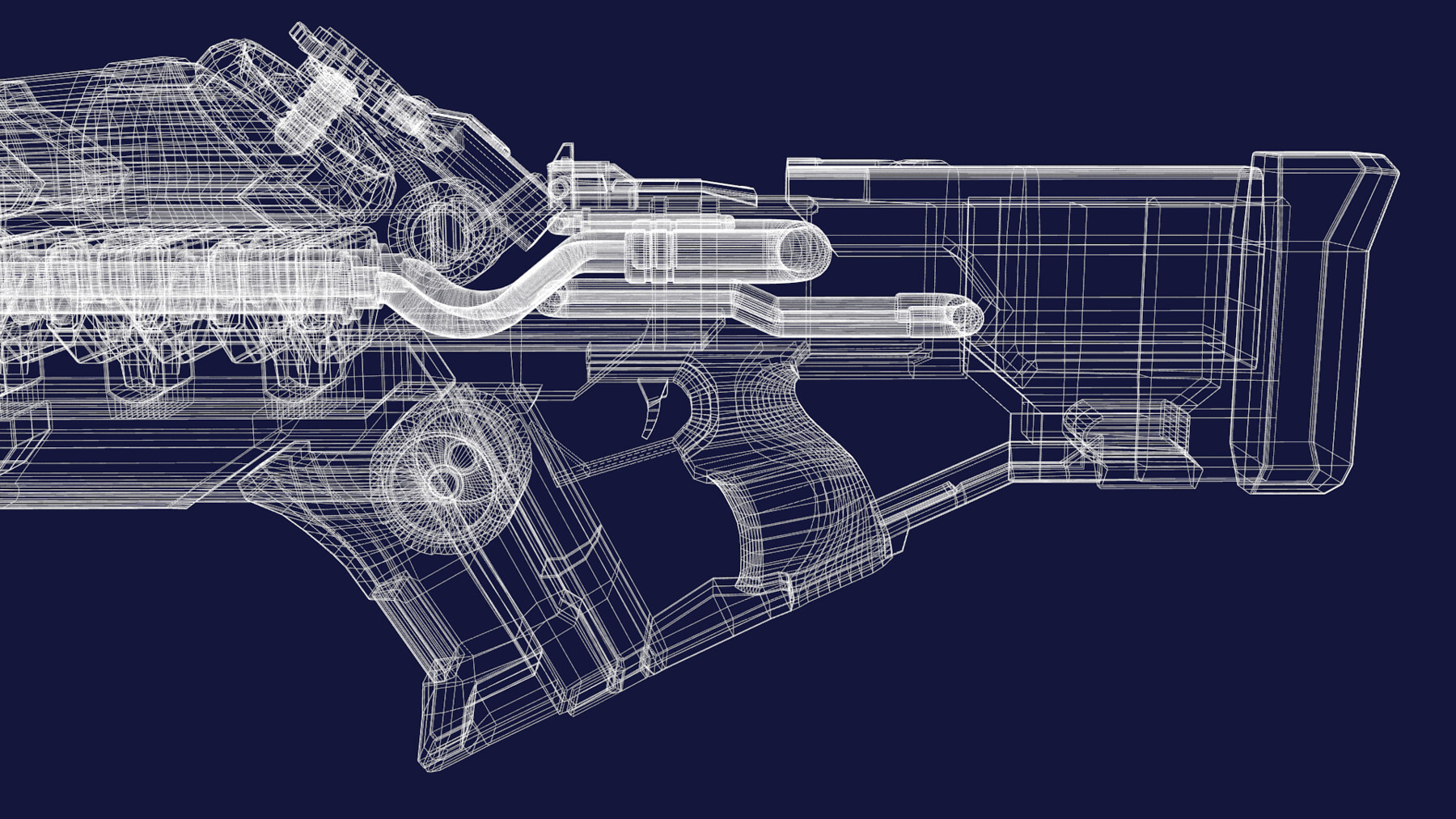 ArtStation - Dark Matter Surge Rifle | Game Assets
