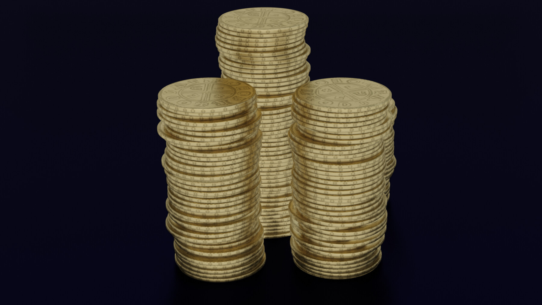 ArtStation - COINS GAME READY 3D MODEL | Game Assets