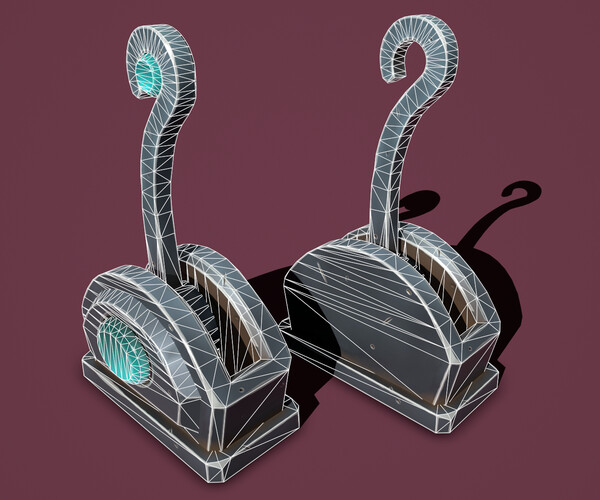 ArtStation - Fantasy lever | Game Assets