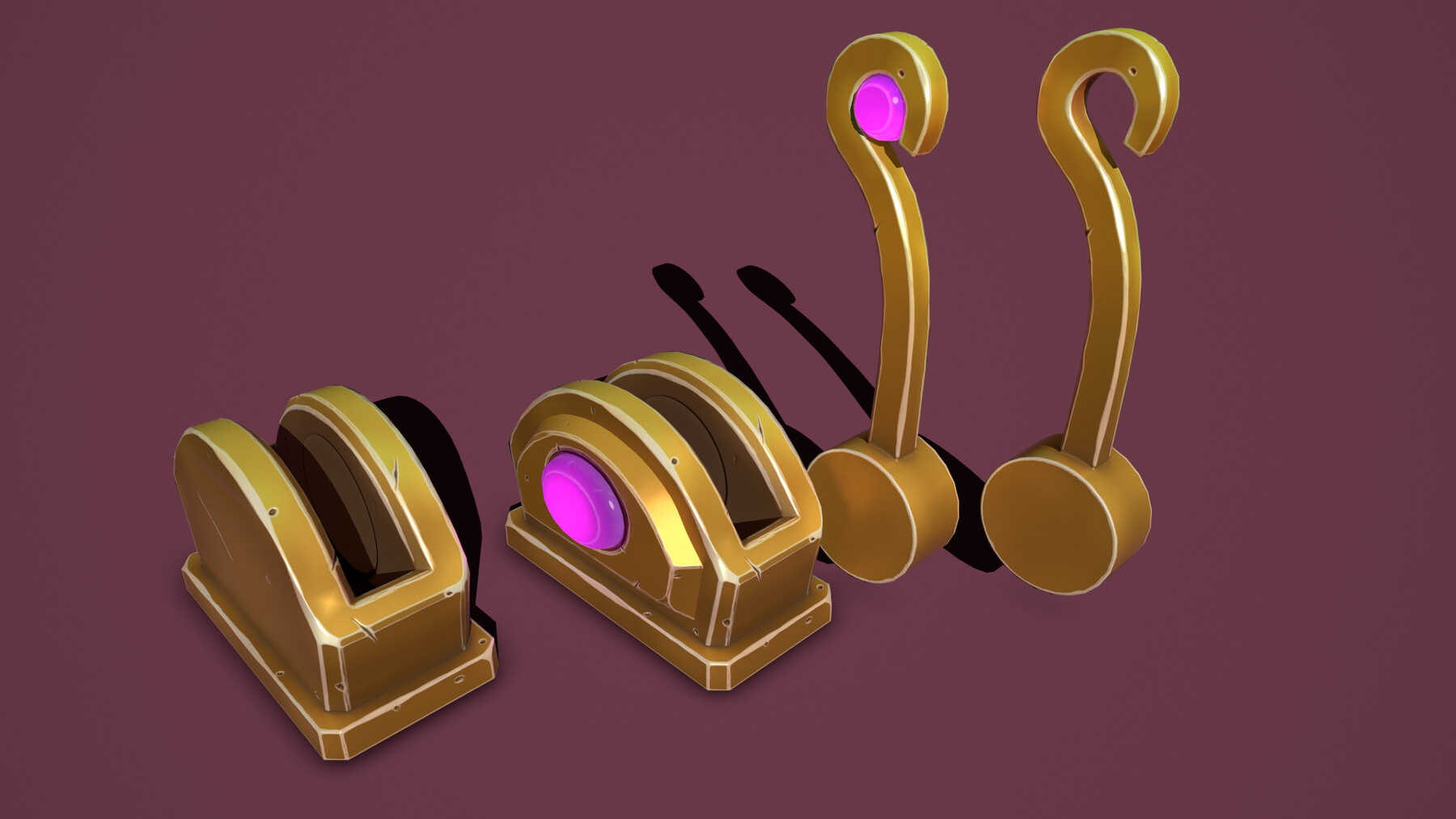 ArtStation - Fantasy lever | Game Assets