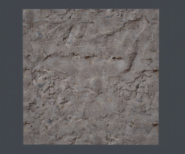 ArtStation - Rough Concrete 3 Material | Resources