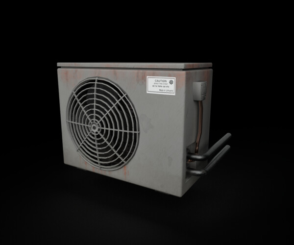 ArtStation - AC unit fan | Game Assets